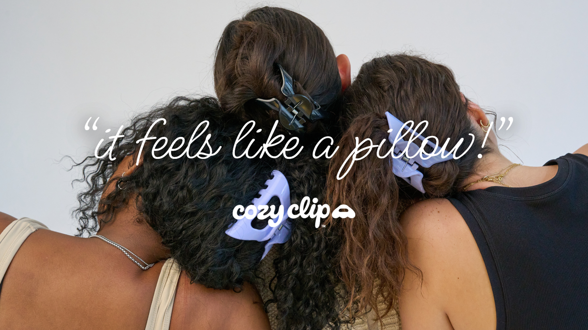 The Cozy Clip™: The World's First Flexible Claw Clip